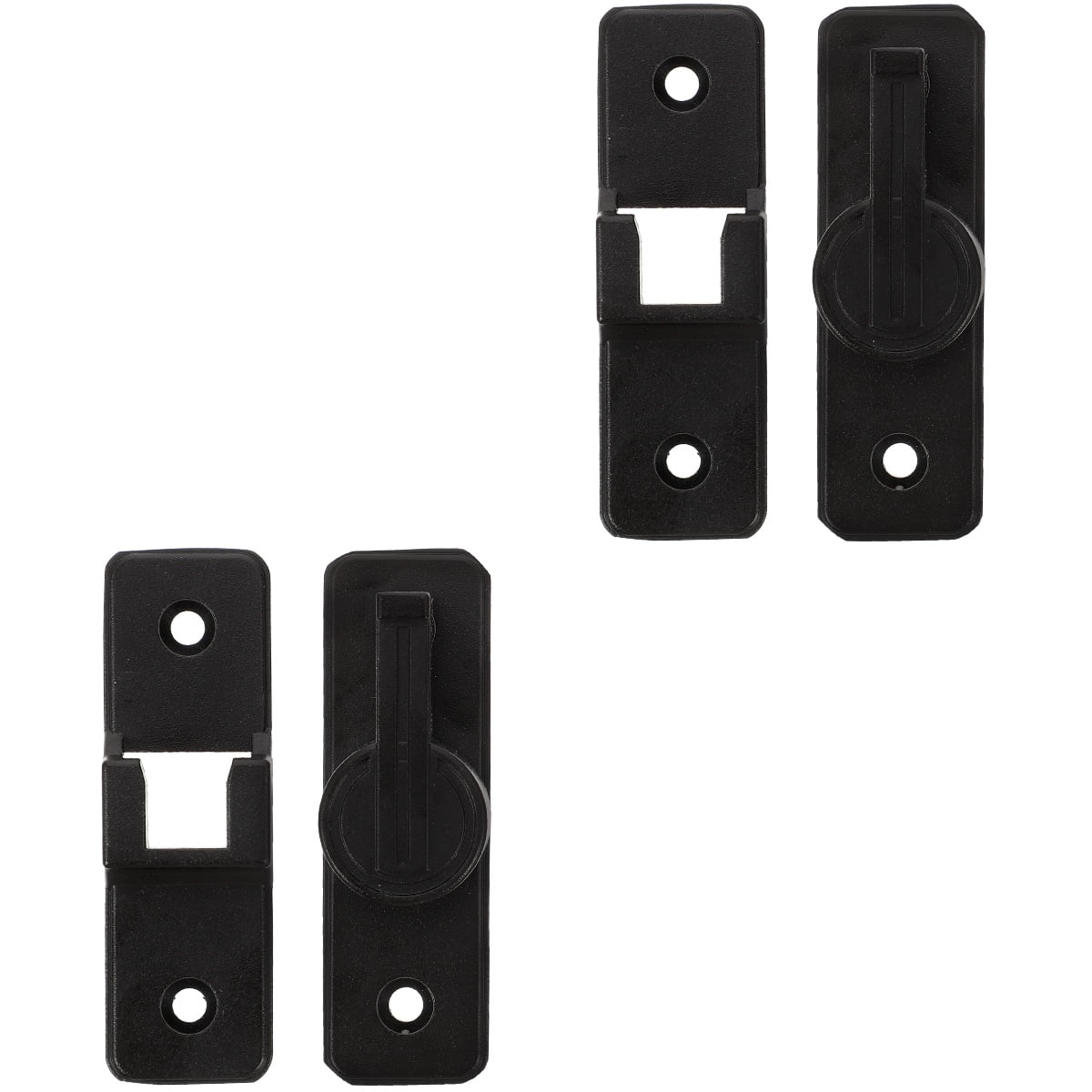 2 Pack Punch-free Door Buckle Door Locks Sliding Barn Door Lock Door ...