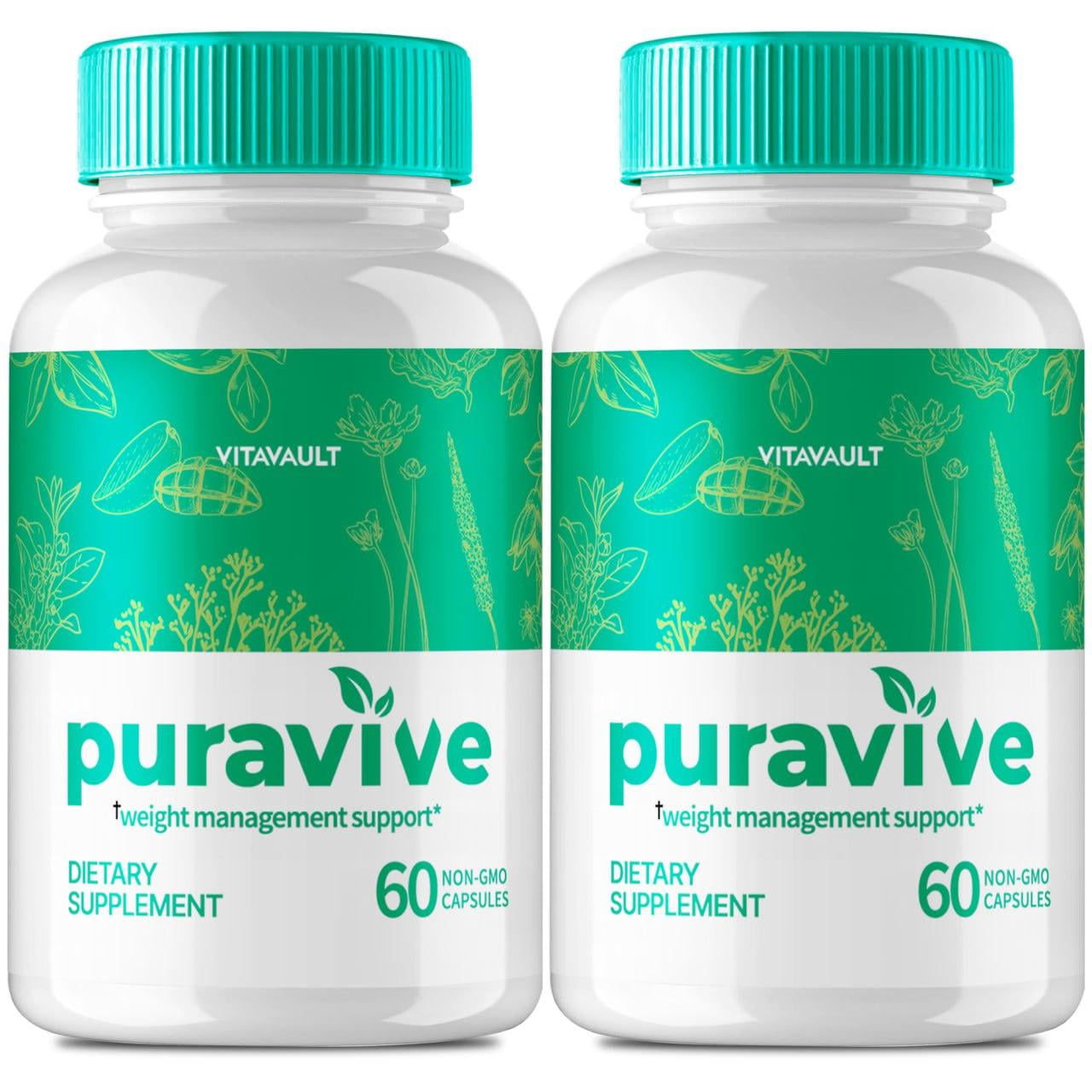 (2 Pack) Puravive Official Formula - Exotic Rice Method Weight Loss ...