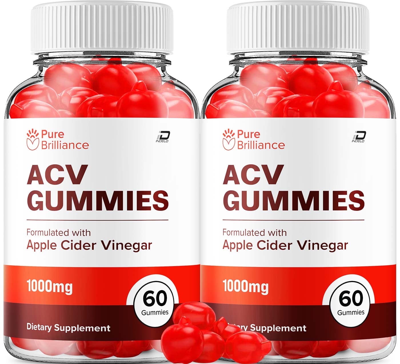 (2 Pack) Pure Brilliance Keto ACV Gummies Supplement – PureBrilliance ...