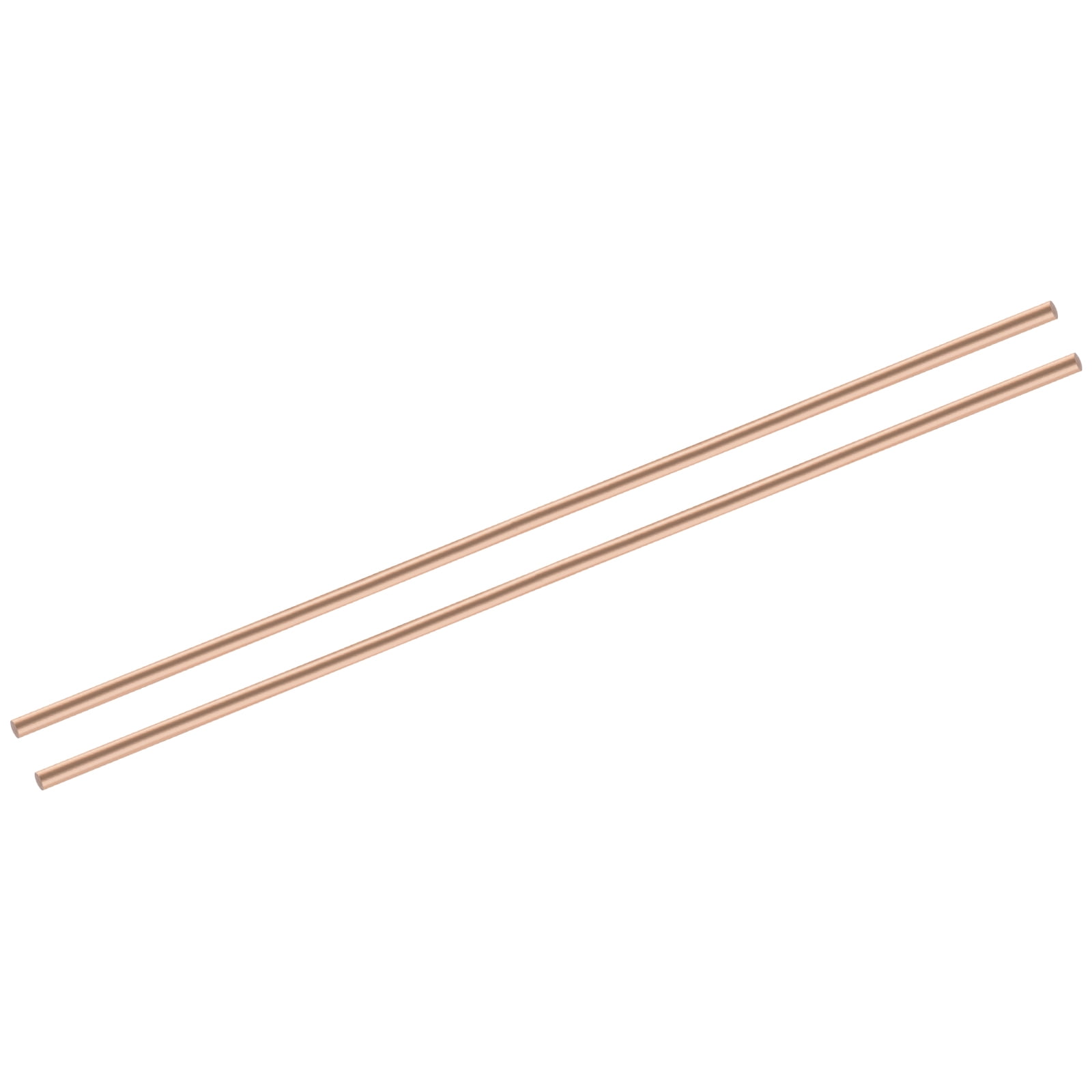 2 Pack Pure Copper Round Rod 5mm/0.2 Inch Diameter 5.91 Inch Length ...