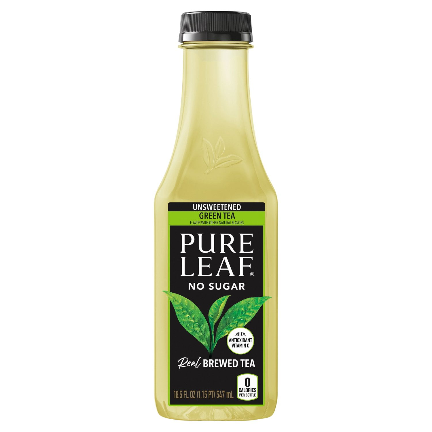2 Pack - Pure Leaf Iced Tea Unsweetened Green - 18.5 Fl. Oz. Package ...