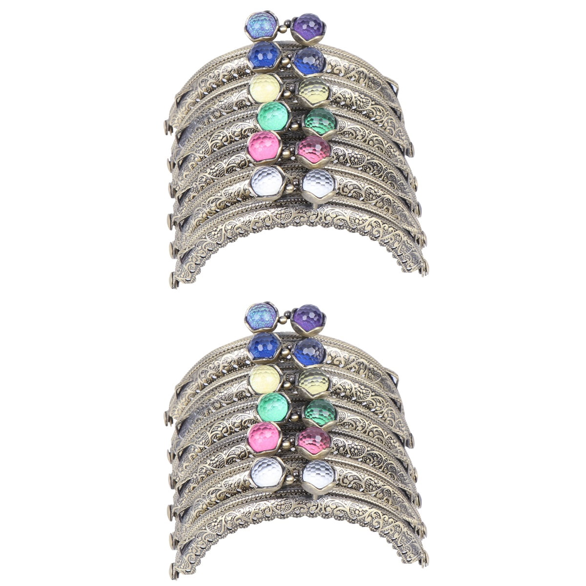 2 Pack Purse Frames Beaded Bag Accessories Clasp Diy Bags - Walmart.com