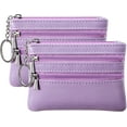 2 Pack Purse Pouch Change Card Holder Small Wallet with for Women and ...