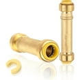 2-Pack Pushfit Slip/Repair Coupling, 1/2-Inch Push to Connect Plumbing ...