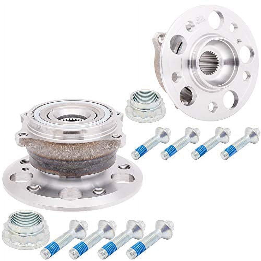 [2-Pack] QJZ 512432H - REAR Premium Pre-Assembled Wheel Hub Bearing ...