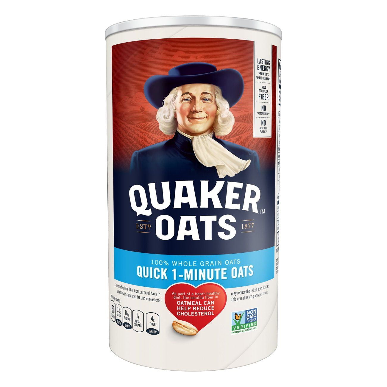 Quaker Quick 1-Minute Oats - 18 oz- Pack of 2 - Walmart.com