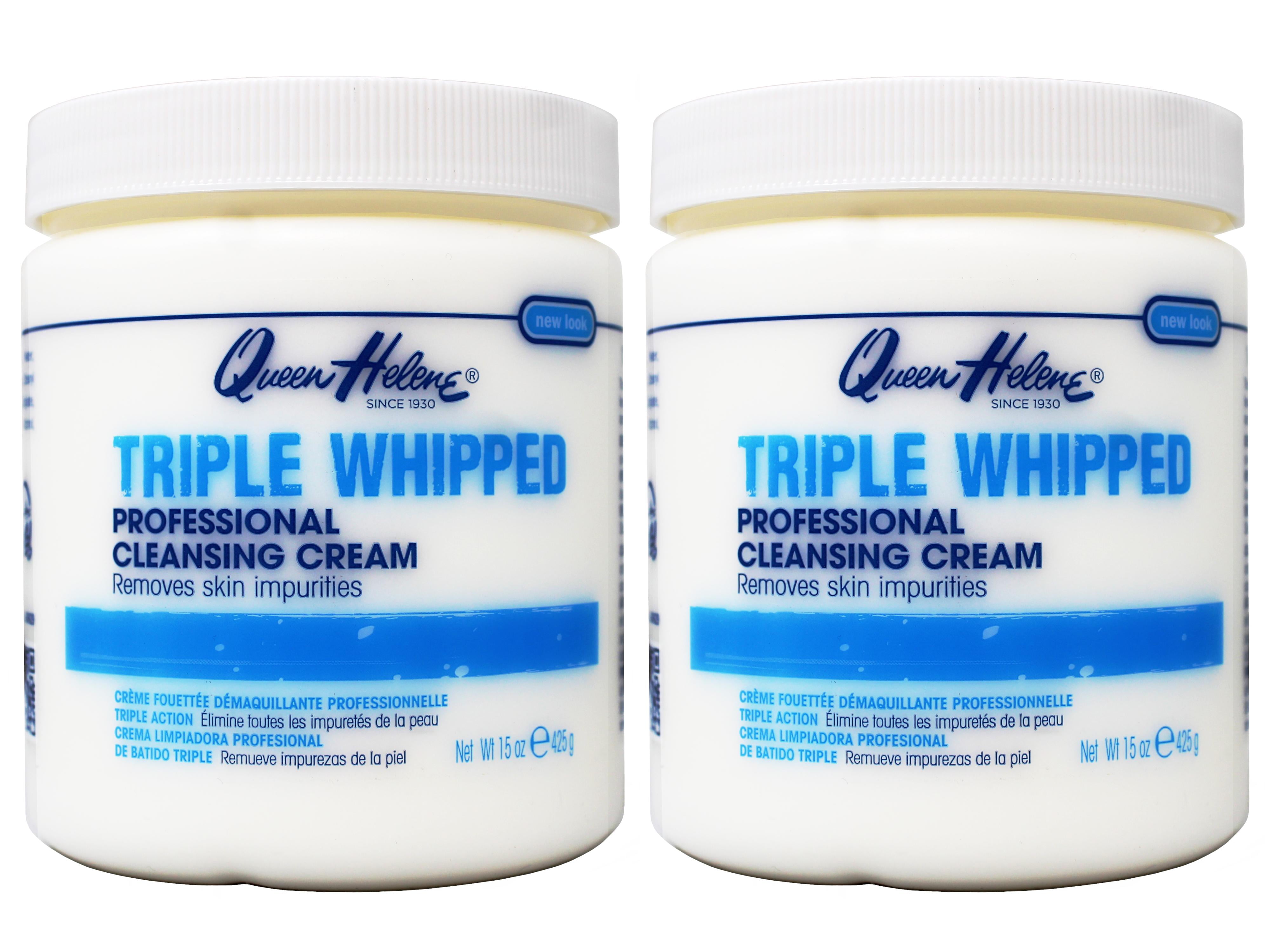 2 Pack - Queen Helene Professional Cleansing Cream, Triple Whipped ...