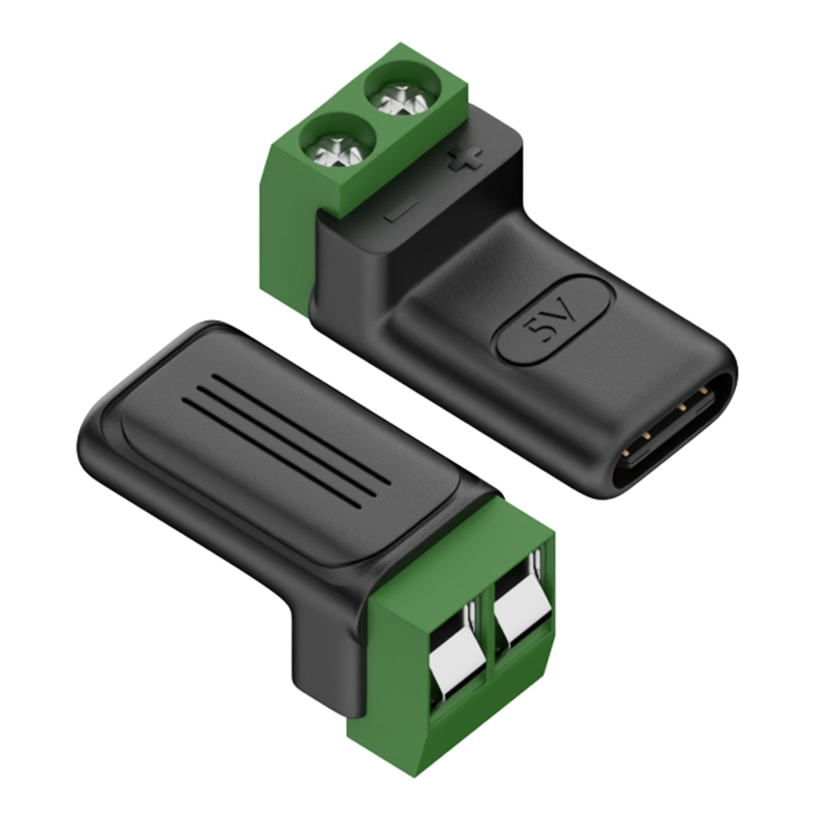 2 Pack Quick Connecting Type C 2Pin Adapters 5V3A Power Output for ...
