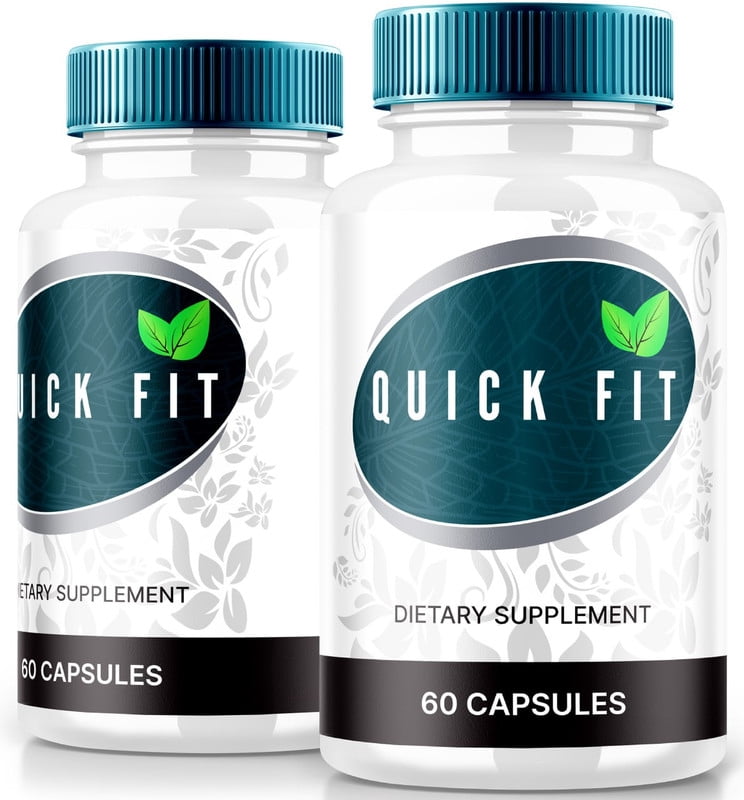 (2 Pack) Quick Fit Capsules, Official QuickFit Keto Formula, All ...