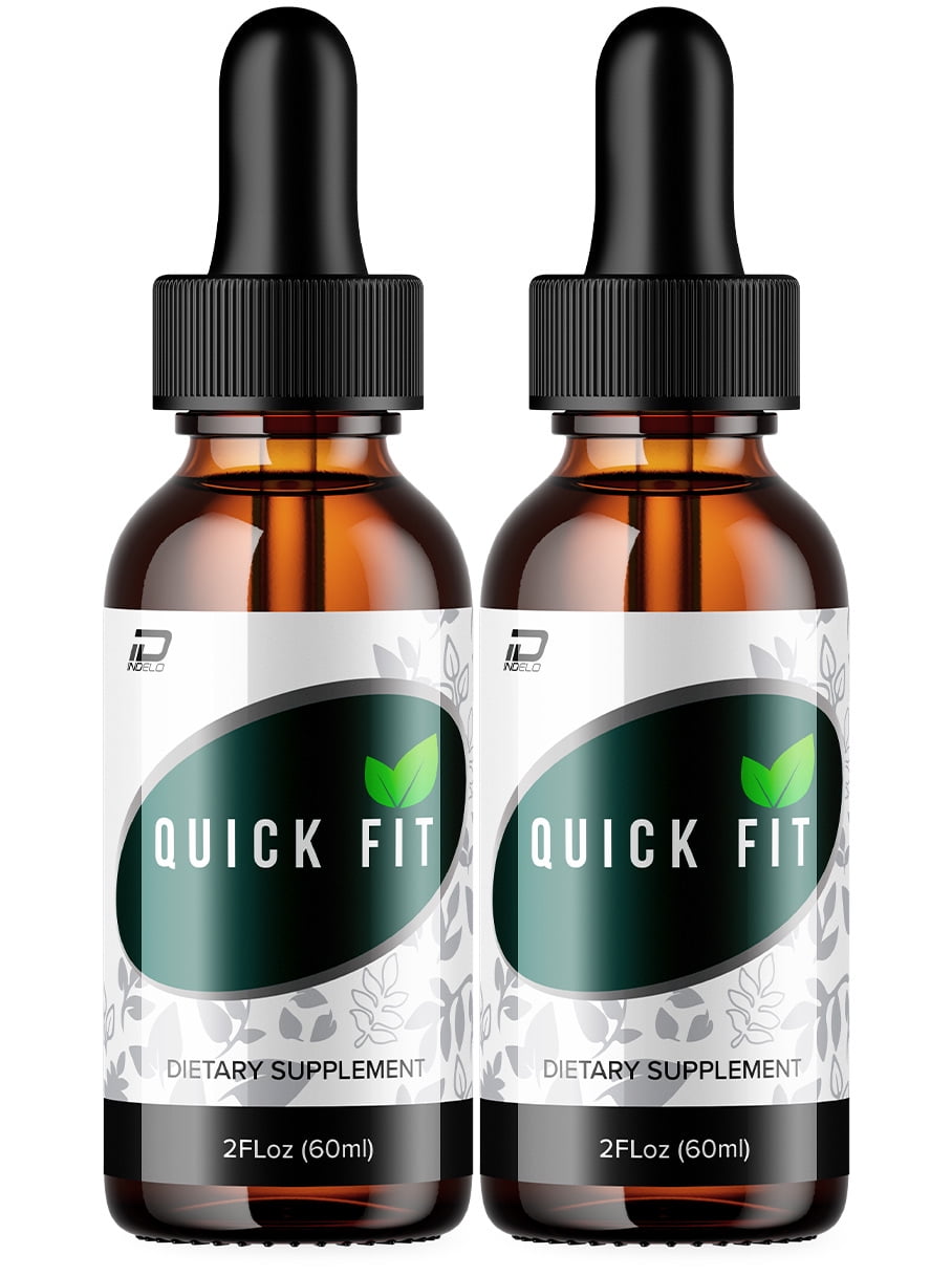 (2 Pack) Quick Fit Metabolism Drops Liquid Supplement - QuickFit Drops ...