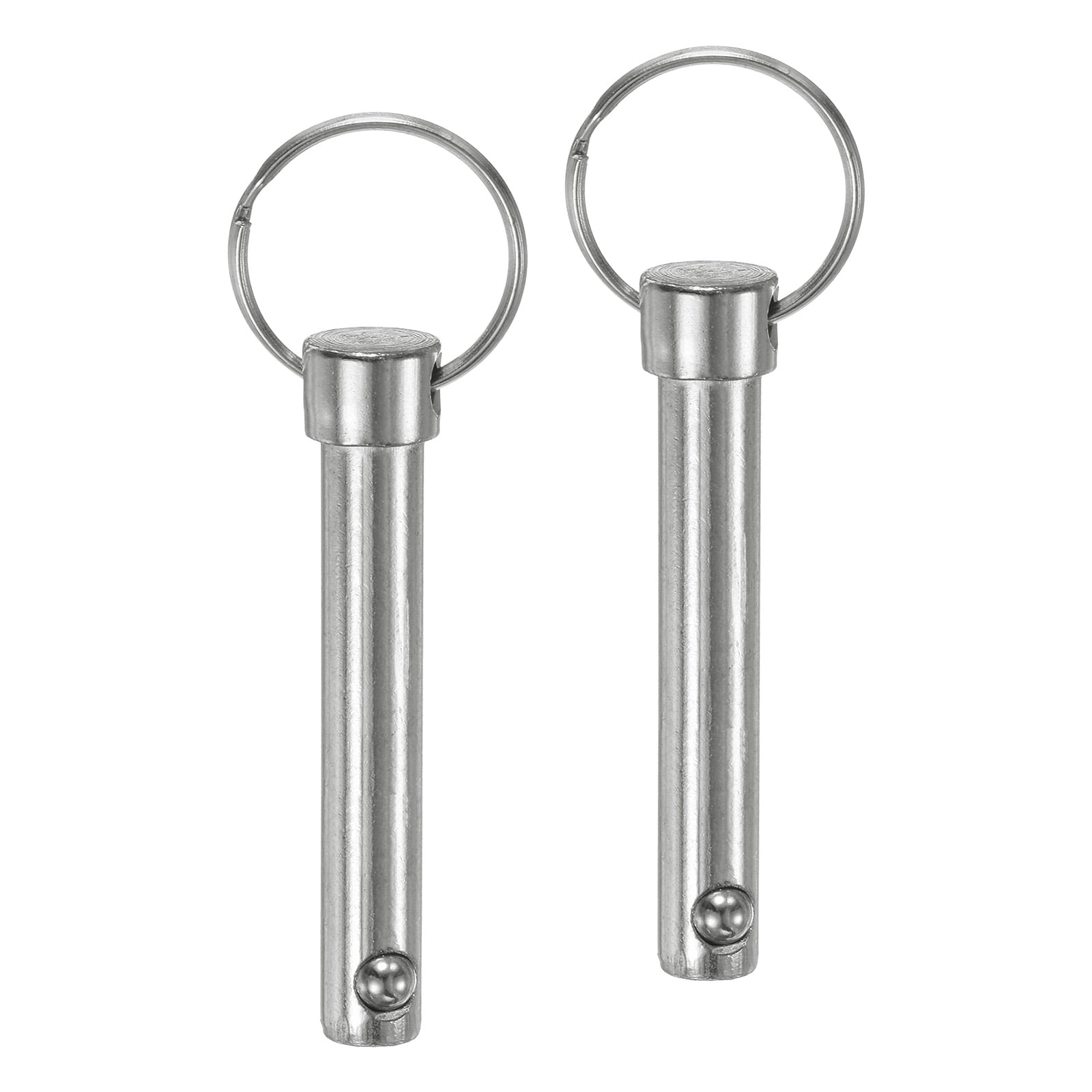 2-Pack Quick Release Pins, 10mm Dia., 51mm Usage Bimini Top Pin, 60mm ...