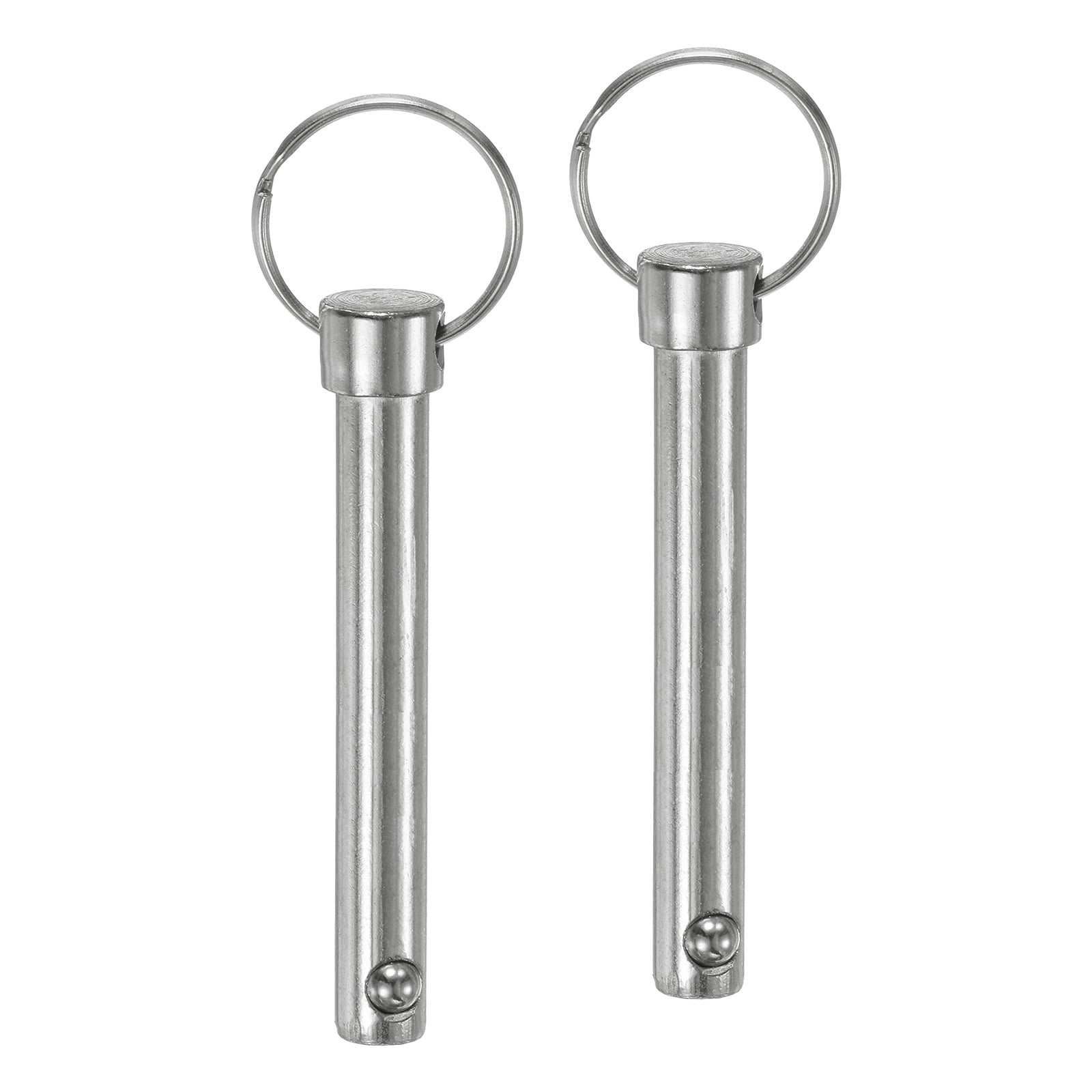 2-Pack Quick Release Pins, 10mm Dia., 65mm Usage Bimini Top Pin, 70mm ...