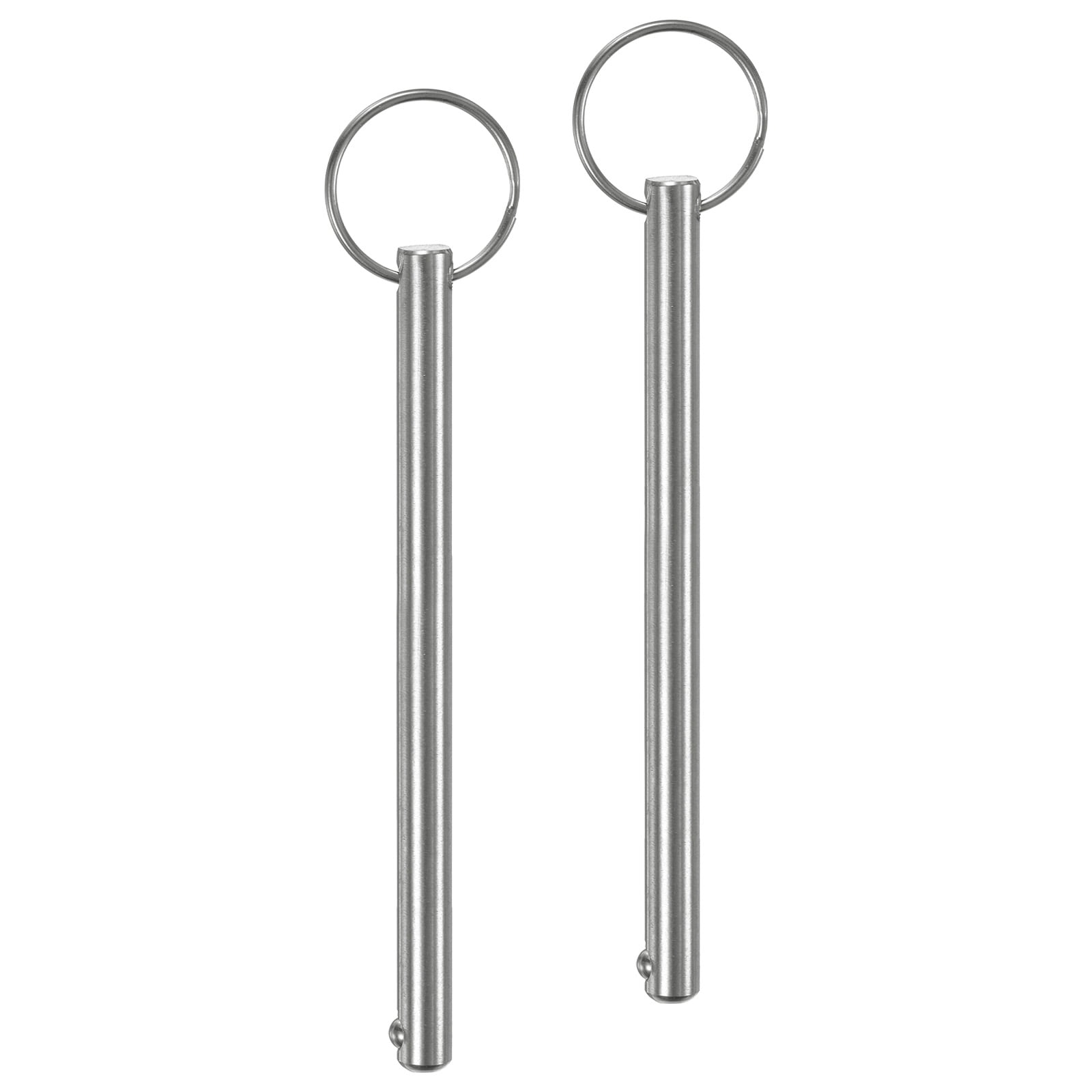 2-Pack Quick Release Pins, 8mm Dia., 105mm Usage Bimini Top Pin, 120mm ...