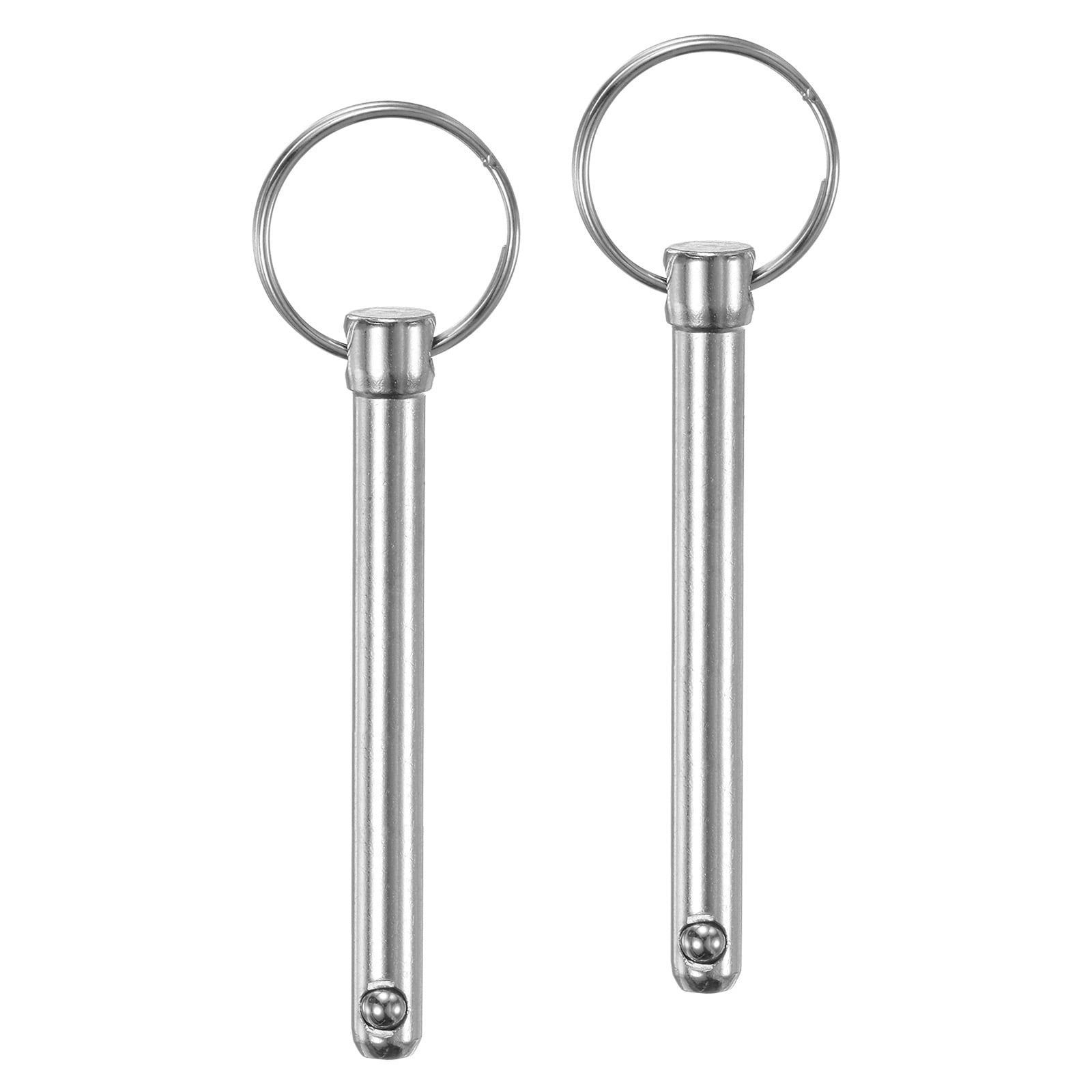 2-Pack Quick Release Pins, 8mm Dia., 65mm Usage Bimini Top Pin, 72mm ...
