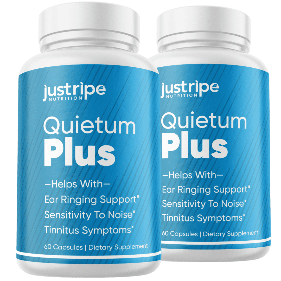 2 Pack Quietum Plus Tinnitus Relief Supplement Ear Ringing Support ...