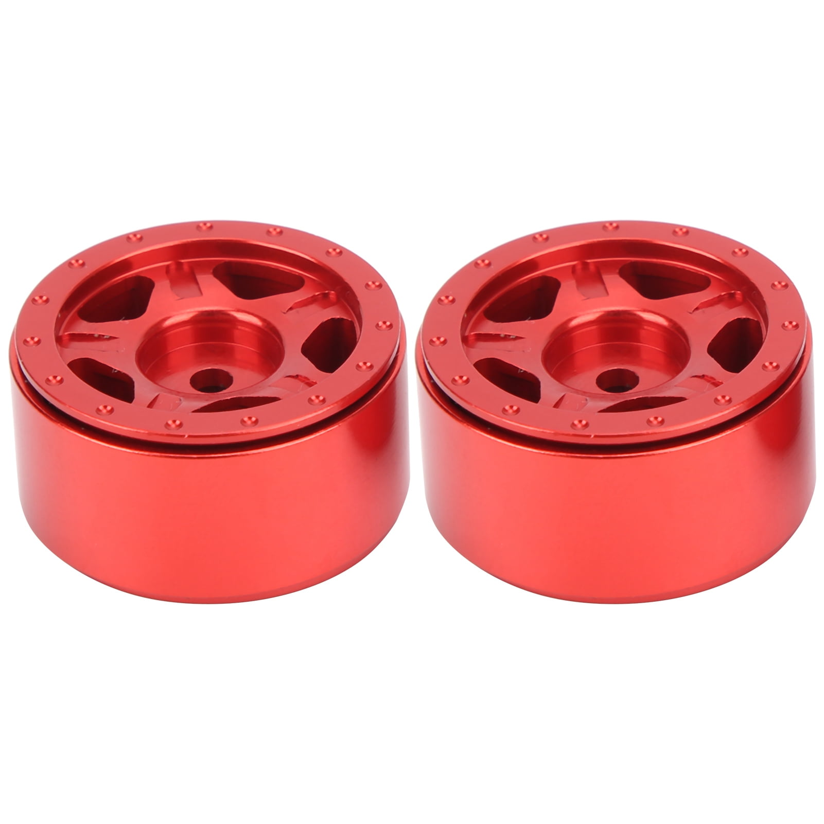 2-Pack RC Aluminum Alloy Wheel Hubs for SCX24 90081 1/24 Scale RC Car ...