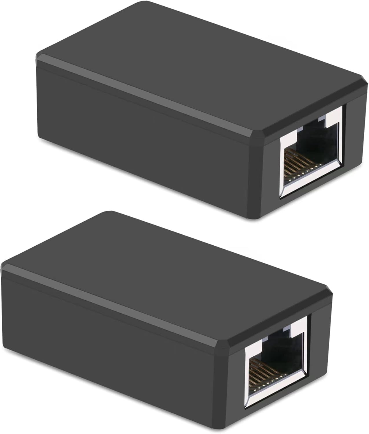 (2 Pack) RJ45 Female to Female Coupler, Ethernet Coupler for CAT5 ...