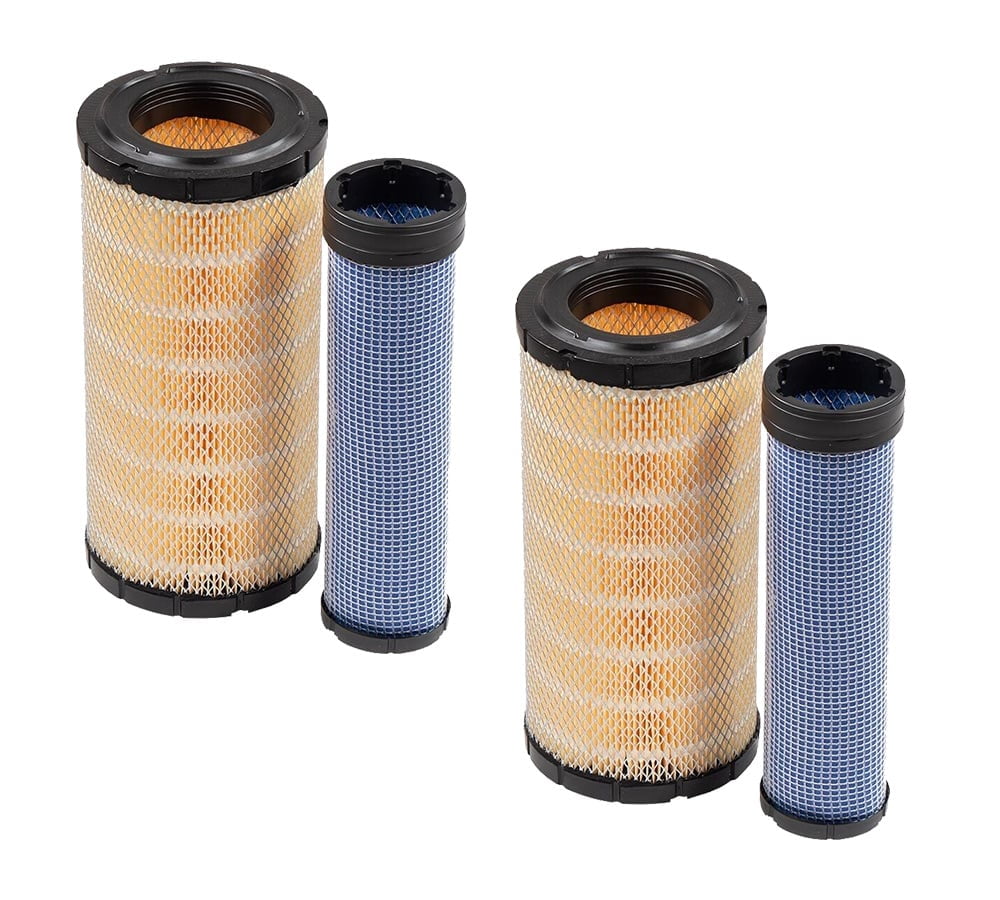 2 Pack RS3544 Replacement Engine Air Filter for IHC Models Caterpillar ...