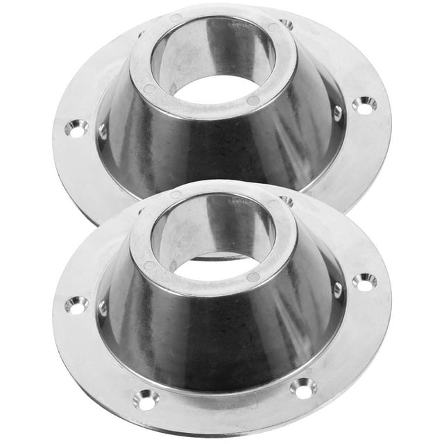 LEDMOMO Rv Table Base Aluminum 2Pcs 6.7x6.7x1.8In - Walmart.com