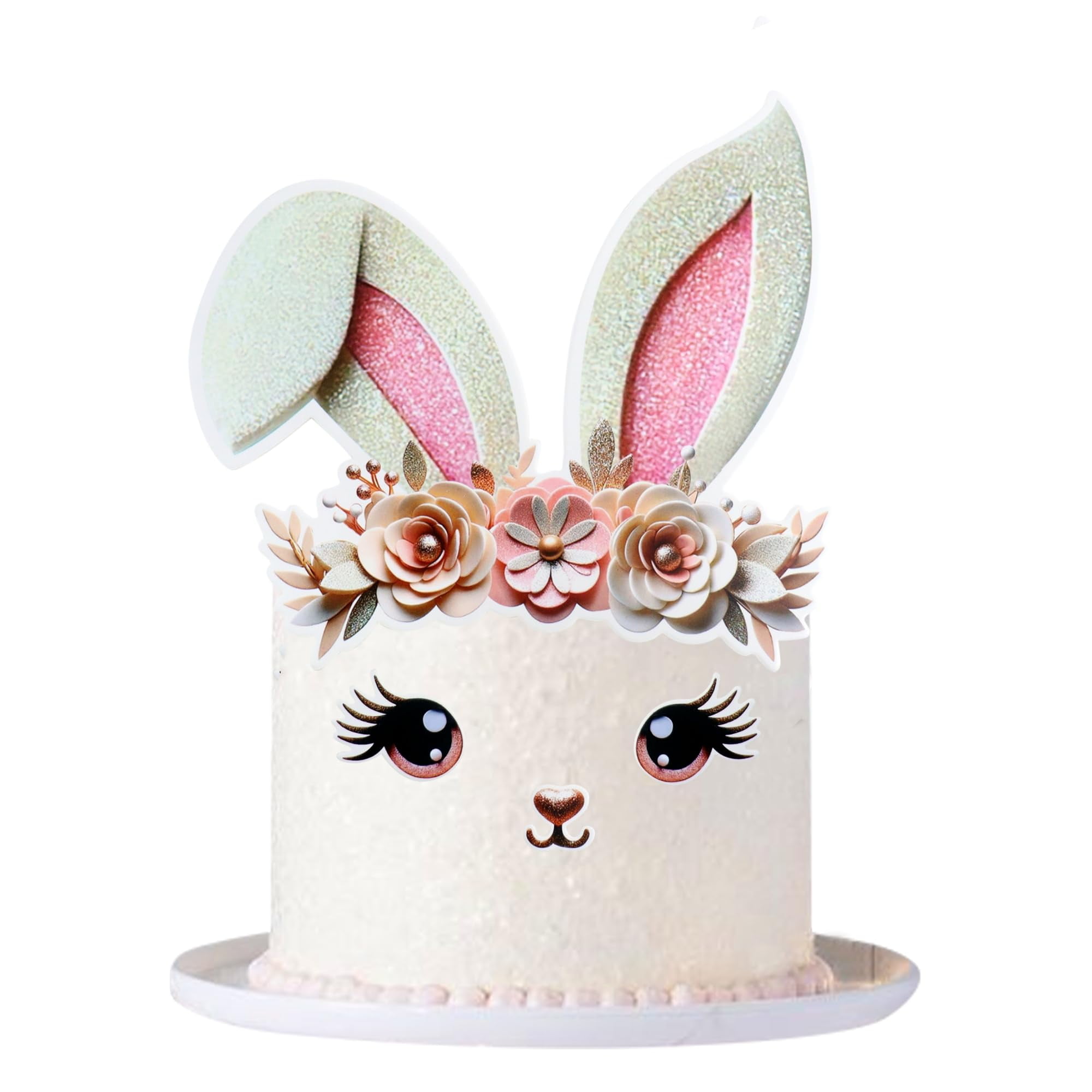 2 Pack Rabbit Cake Topper Easter TVS1 Cake Topper Bunny Cake Topper ...
