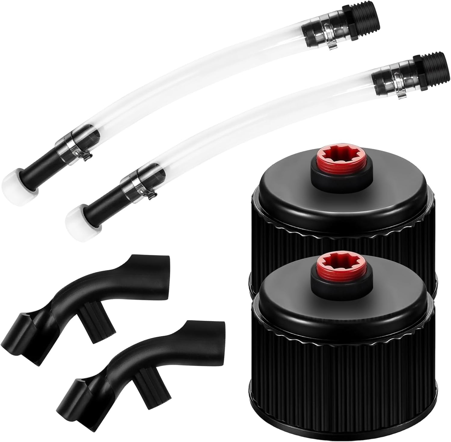 2 Pack Racing Fuel Jug Hose kits, Gas Cans Hose with X-shaped Hose ...