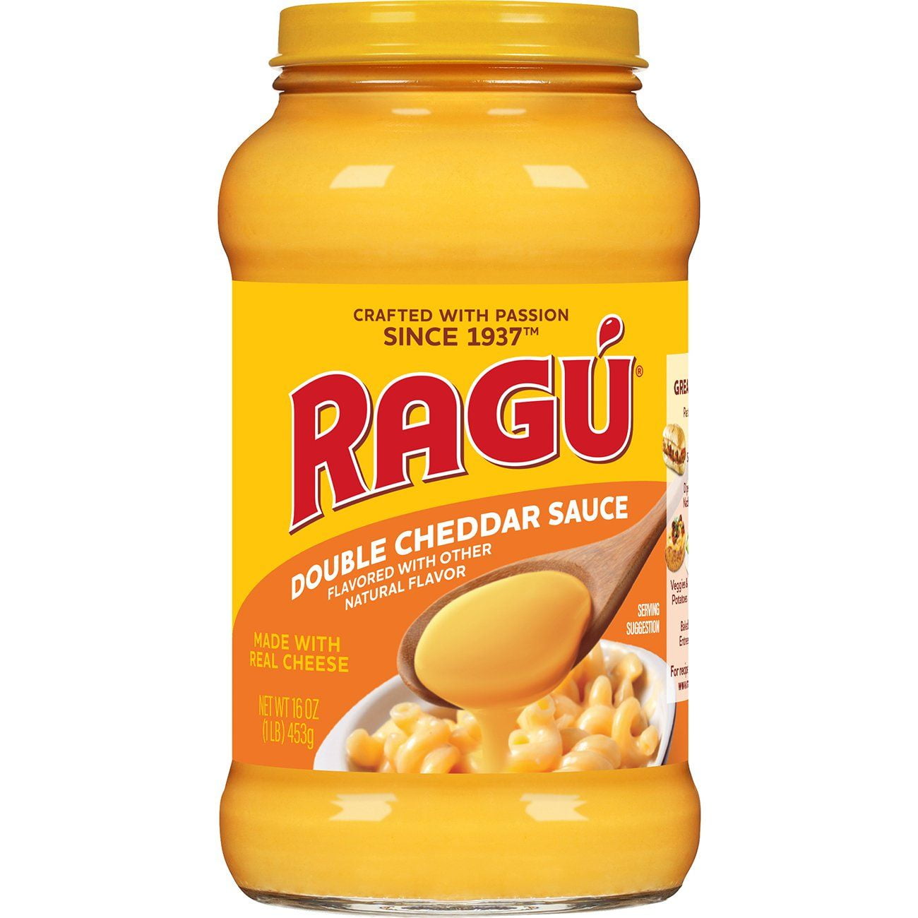2 Pack - Ragu Cheese Creations Double Cheddar Sauce - 16 oz Packaging ...