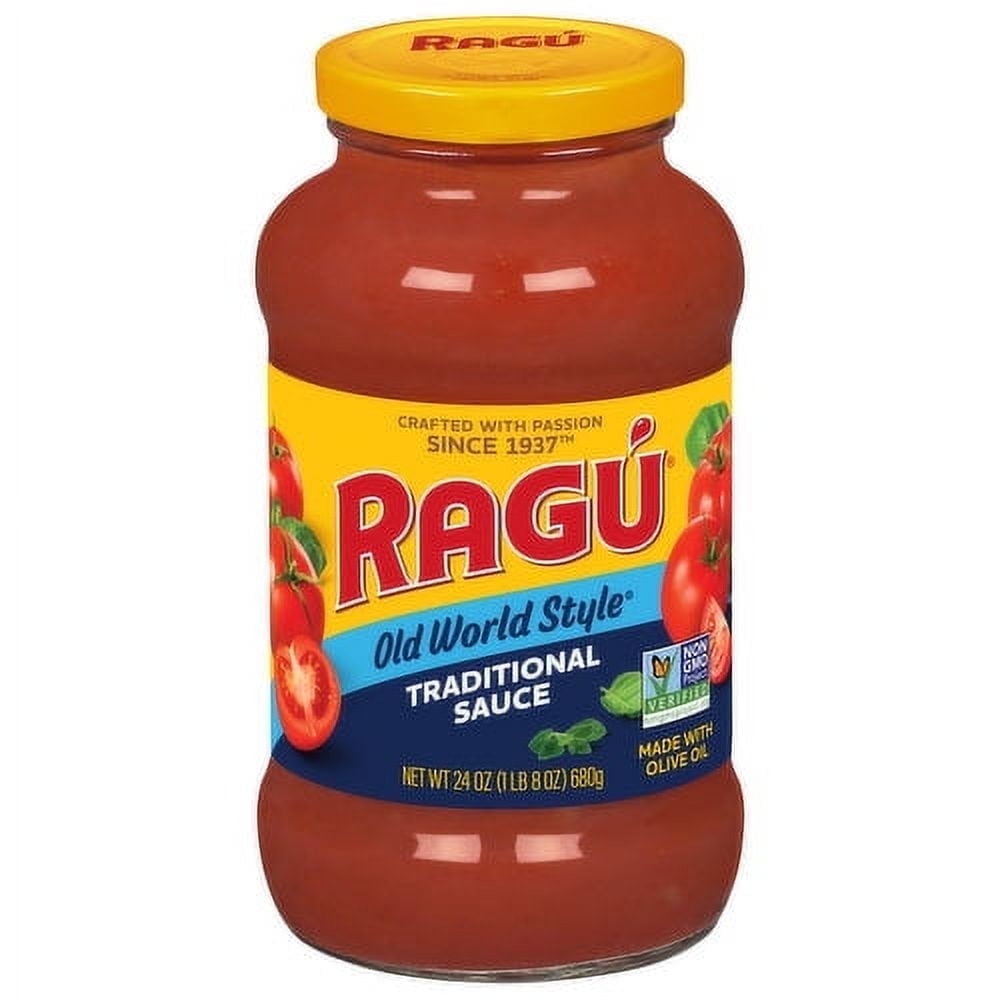 2 Pack - Ragu Old World Style Pasta Sauce Traditional Jar 24 oz Package ...