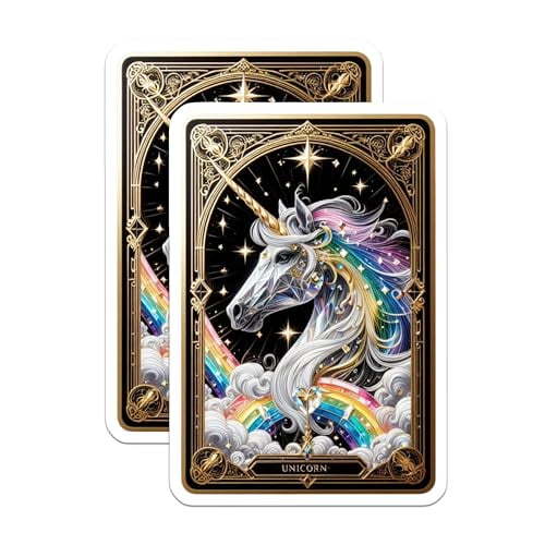 (2 Pack) Rainbow Magic Magnet - 5" On Longest Side - Sticks to Smooth ...