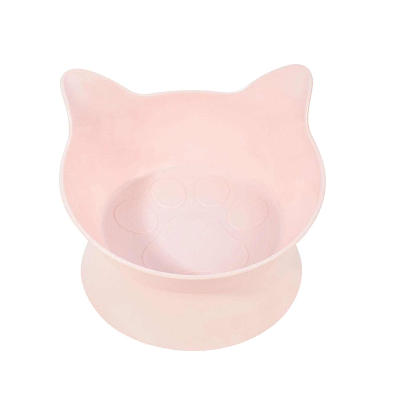 2 Pack Raised Cat Bowls for Indoor Cats, Plastic Elevated Cat Bowls ...
