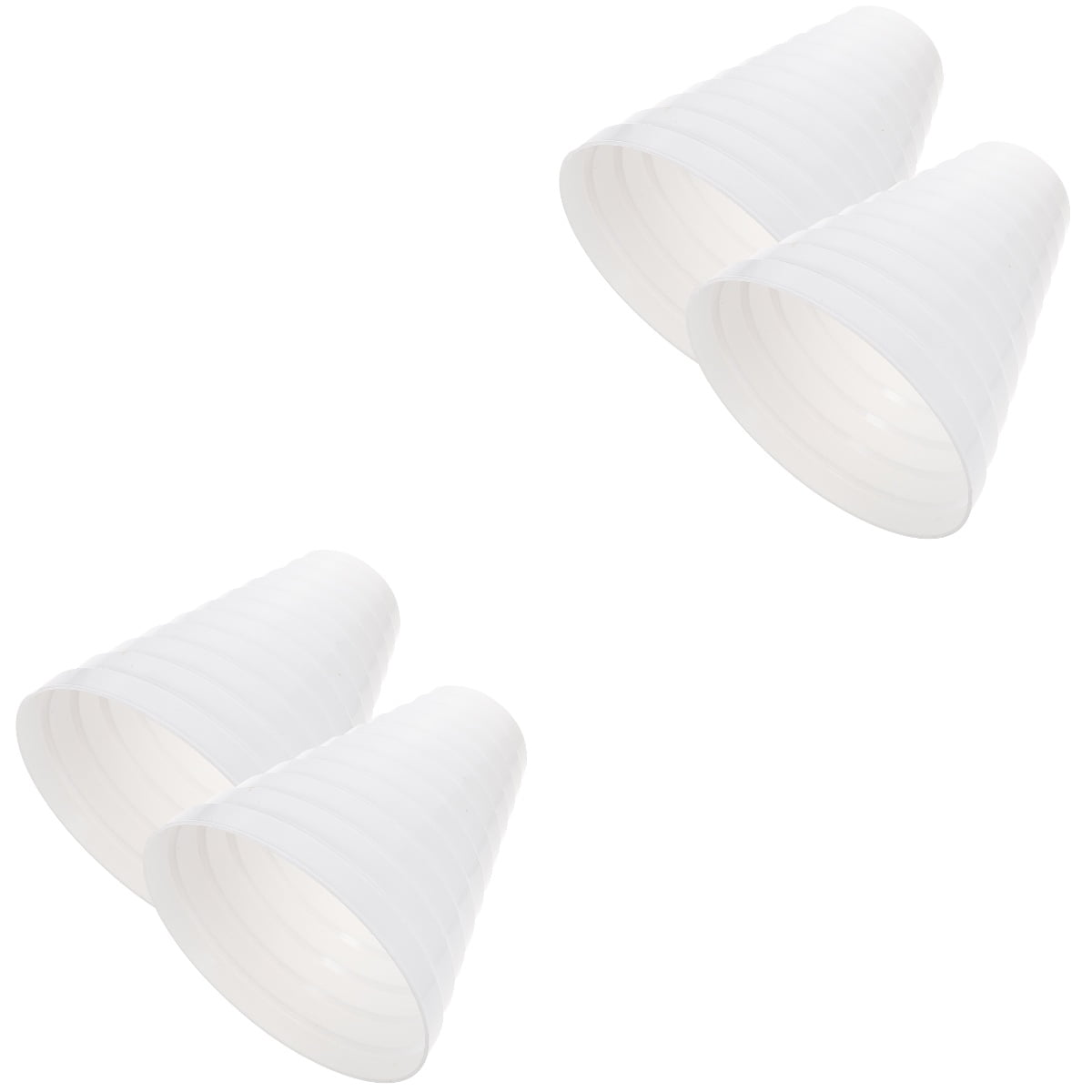 2 Pack Range Hood Exhaust Pipe Booster Cord Vent Mini Dryer White ...