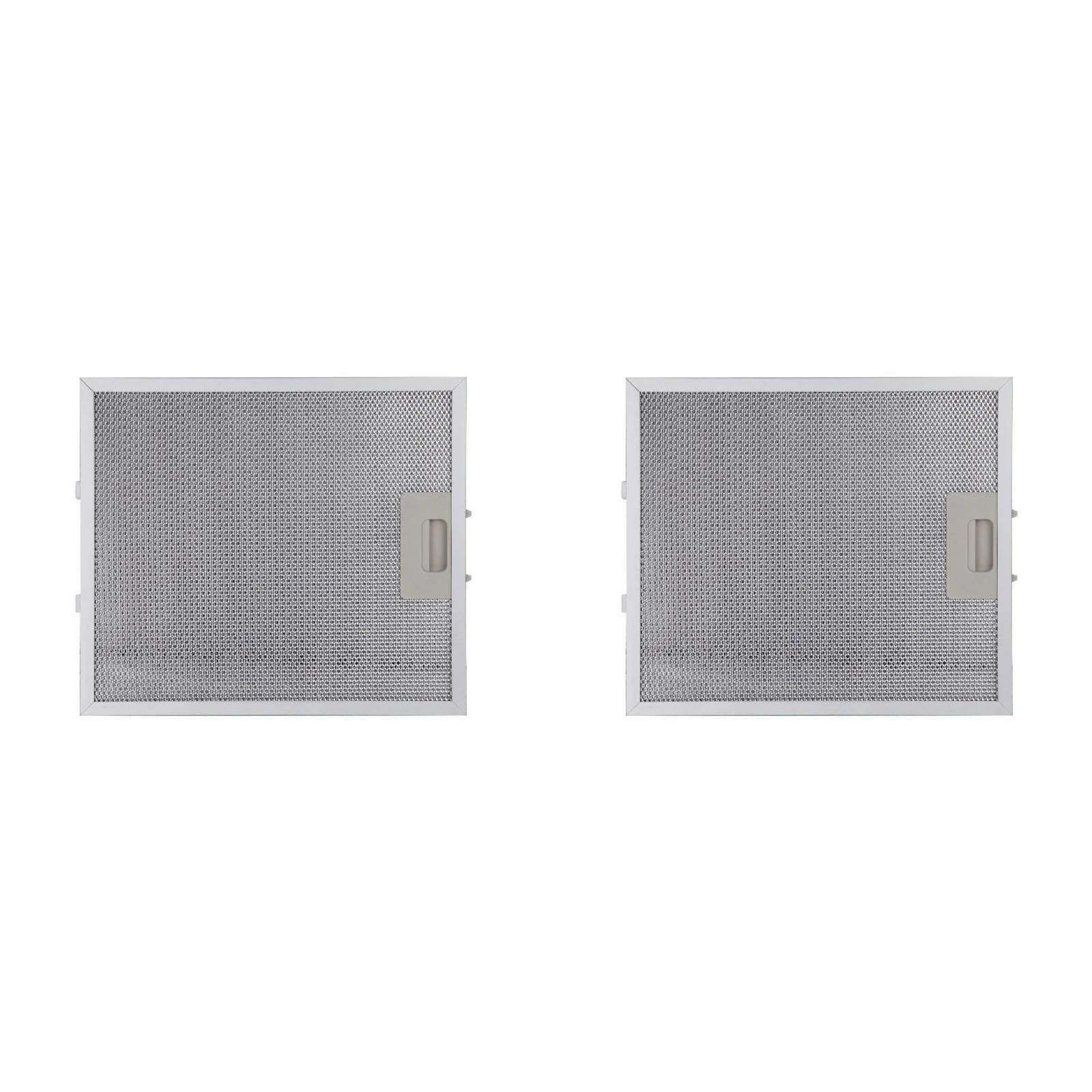 2-Pack Range Hood Replacement Filters - Aluminum Oil Separator Panel ...