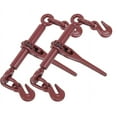 (2 Pack) Heavy Duty Ratchet Chain Binder 1/4" - 5/16" for Secure Tie ...