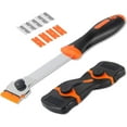 2 Pack Razor Scraper Tool Set with 5 Metal and 4 Plastic Blades for ...