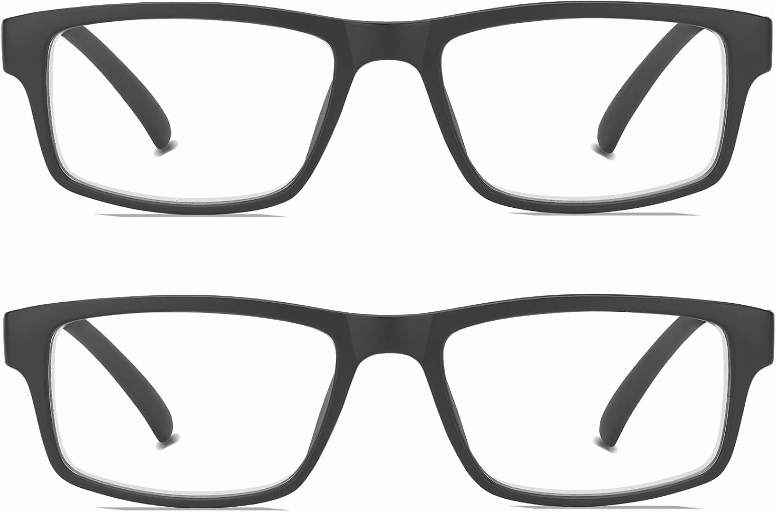 2 Pack Reading Glasses,Quality Blue Light Blocking Reading Glasses ...