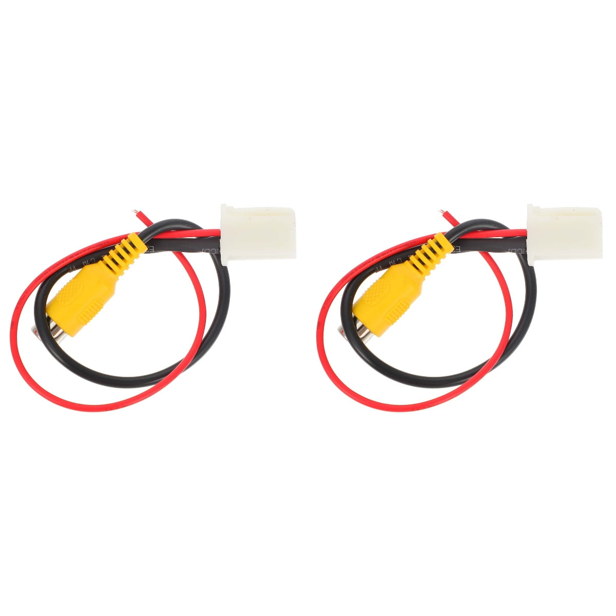 2 Pack Rear Vehicle Video Input Cable Backup Camera Wire Parking ...