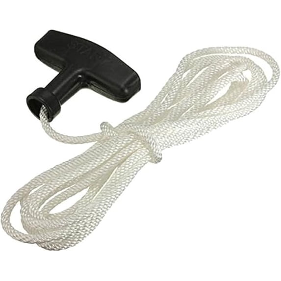 2-Pack Recoil Starter Pull Cord with Handle, 3.9 ft Replacement ...