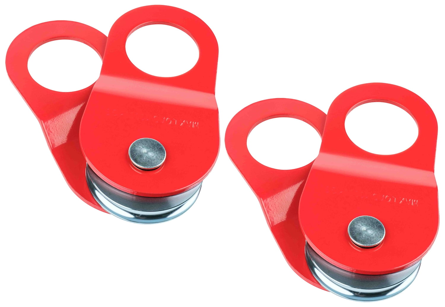 (2 Pack) Recovery Winch 10 Ton Snatch Block, Towing Pulley Blocks ...