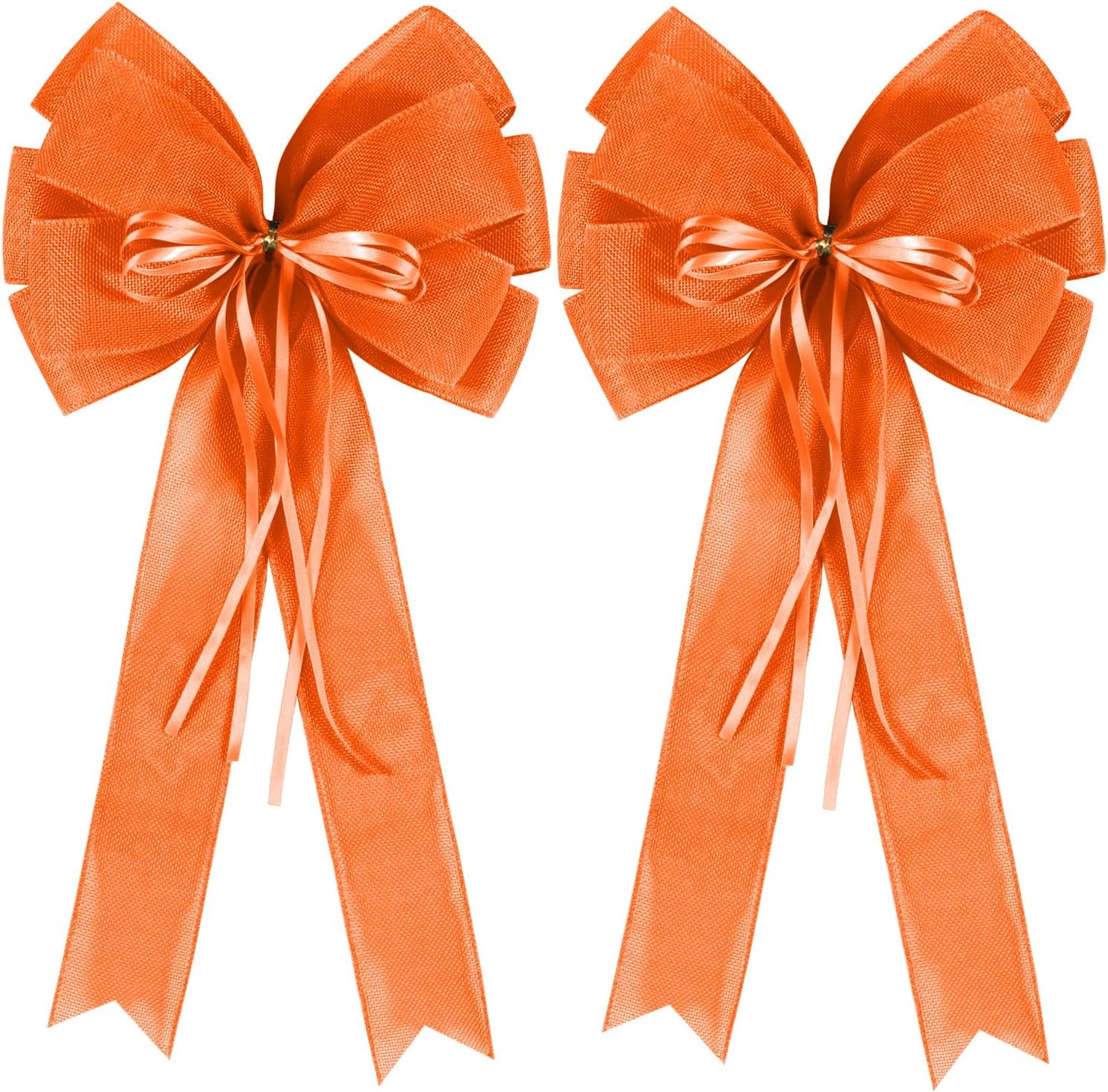 2 Pack Red Christmas Bows Outdoor Decorations,12”x20” Large Velvet ...
