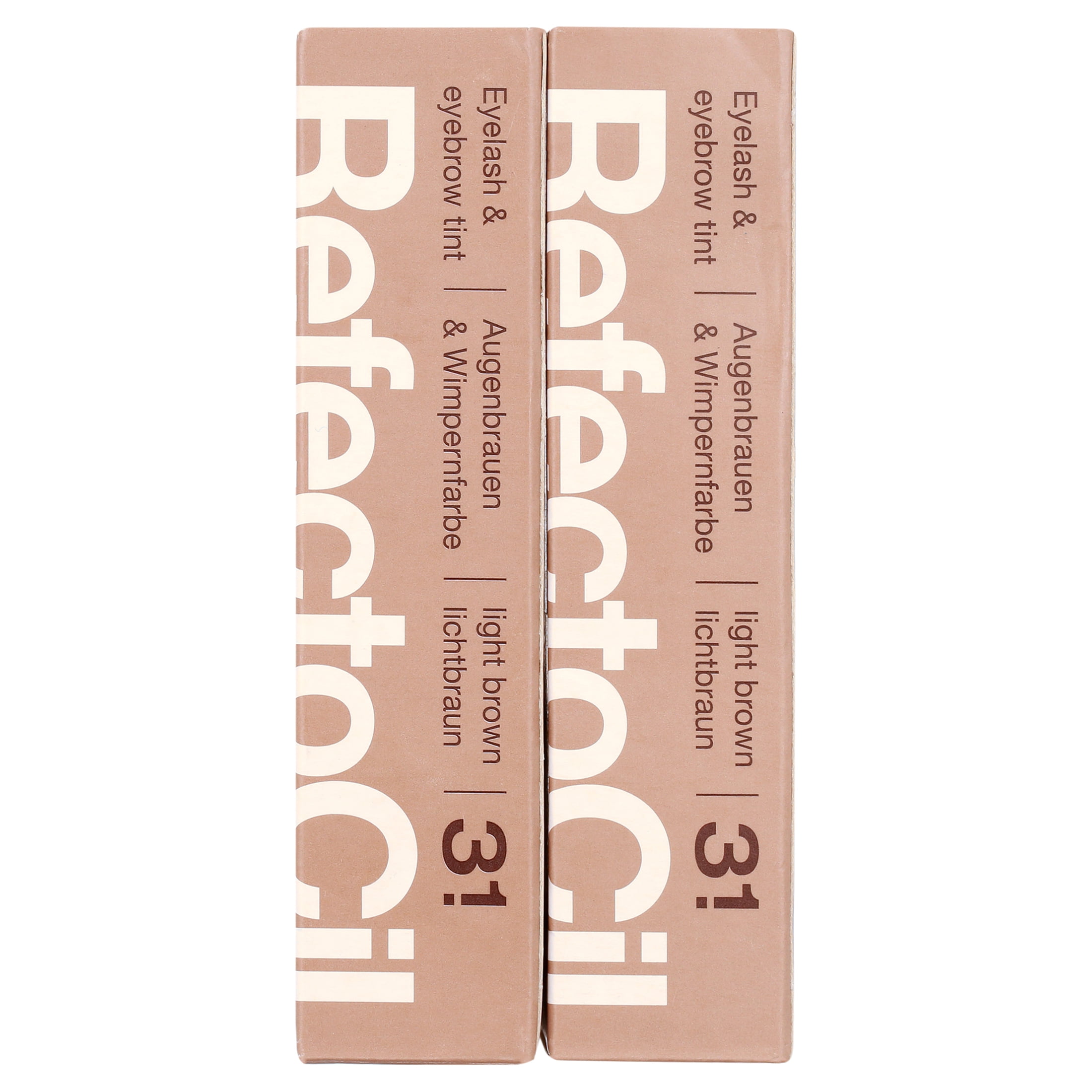 RefectoCil Light Brown No. 3.1 Tint, Eyebrow and Lash Dye, Customizable ...