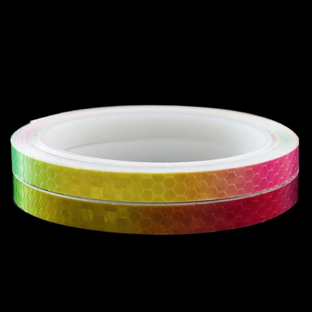 2 Pack Reflective Tape Outdoor Safety Warning Lighting Sticker ...
