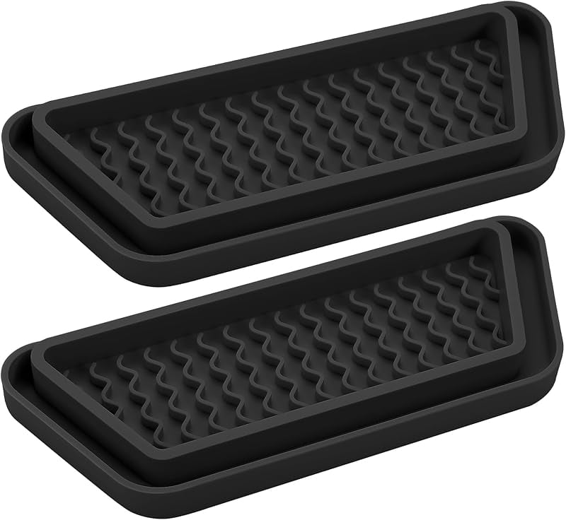 2 Pack Refrigerator Drip Tray,Fridge Drip Tray Silicone Spills Water ...