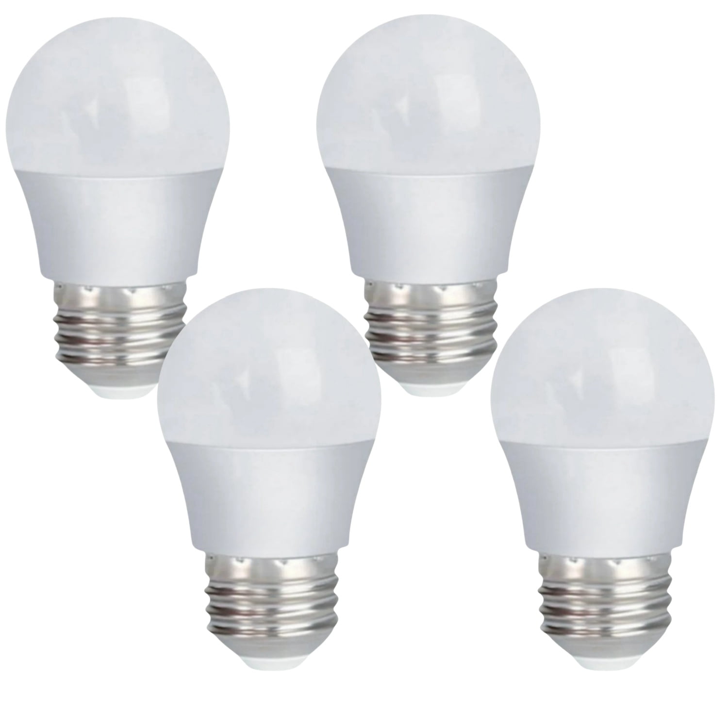 4-Pack Refrigerator Light Bulb, A15 LED Fridge Light Bulb 120V, E26 Base 3W Equivalent 30W Light ...