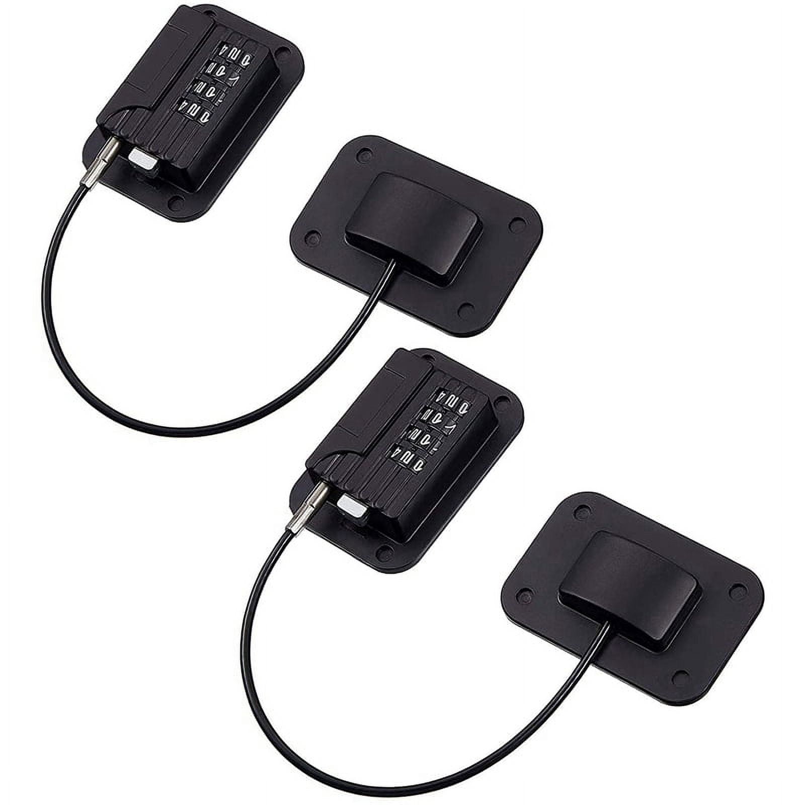 2 Pack Refrigerator Lock Combination Coded,Fridge Lock for Kids Safe ...
