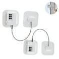 2 Pack Refrigerator Lock - Heavy Duty Combination Fridge Lock - Walmart.com 2 Pack Refrigerator Lock - Heavy Duty Combination Fridge Lock - Walmart.com