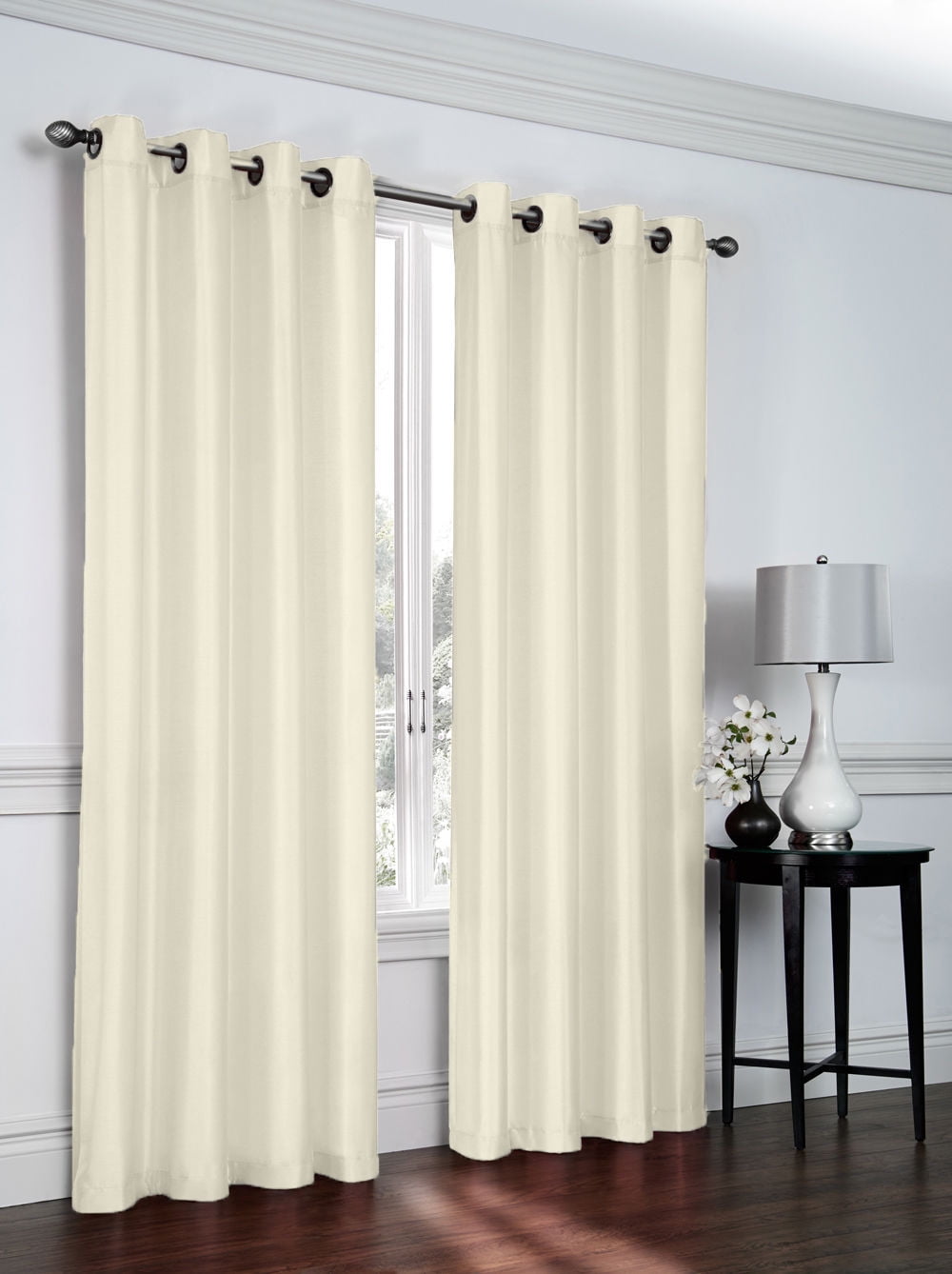 2 Pack: Regal Home Collections Ultra Luxurious Semi Sheer Shimmer ...