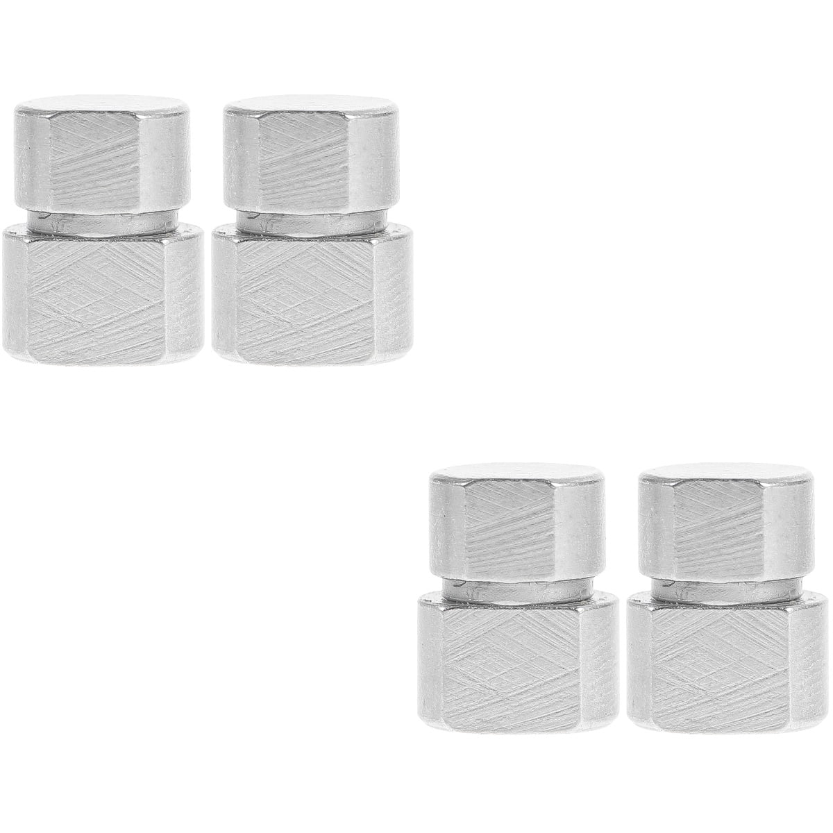 2 Pack Reinforced Door Hinge Silver Hinges Doors Hidden Tool - Walmart.com