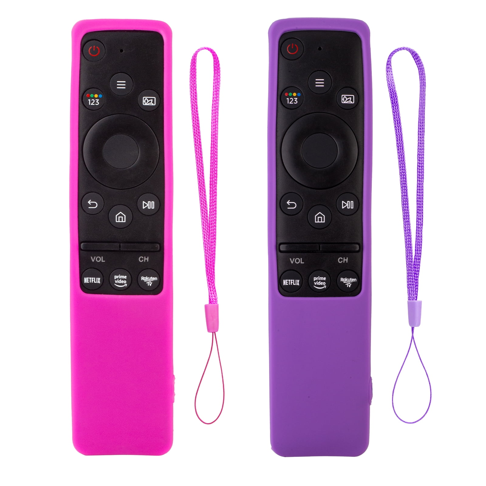 2 Pack Remote Cover for Samsung, Silicone Protective Case for Samsung ...