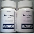 [2 Pack] Rena-vite Renal Dietary Supplement 100 Ct. Pack of 2 Bottles ...
