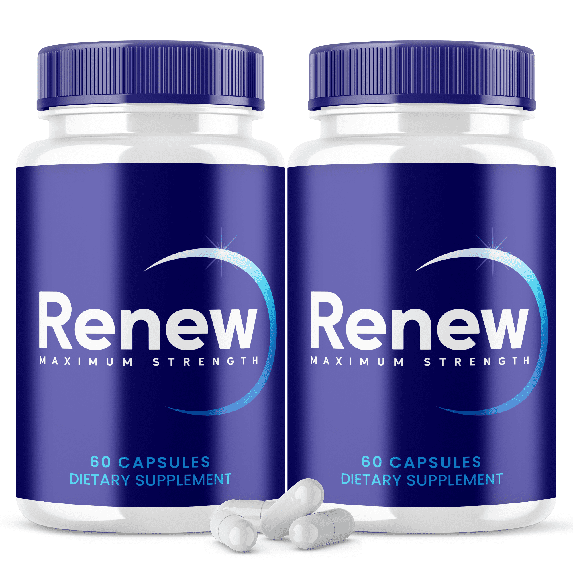 (2 Pack) Renew Supplement Capsules - Official Formula - Maximum ...
