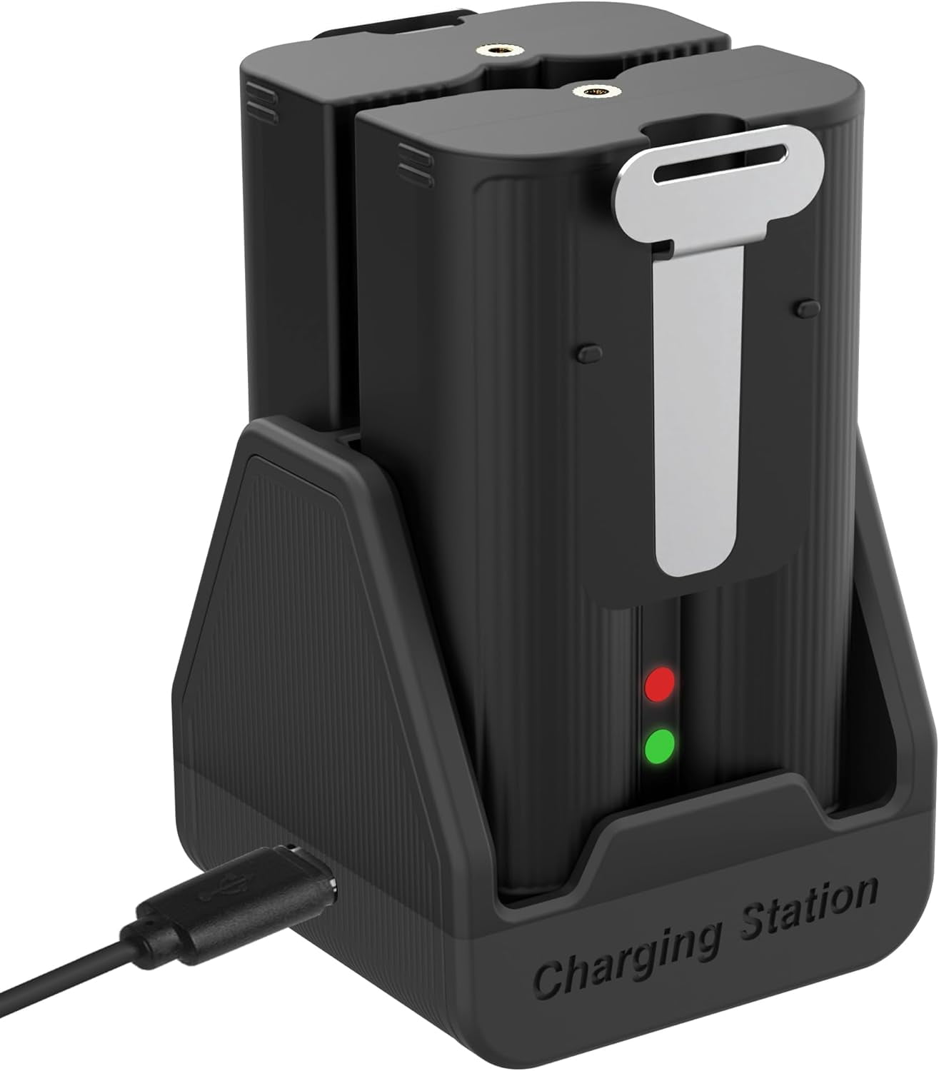 2 Pack Replacement Battery for Doorbell - 7200mAh Rechargeable Quick ...